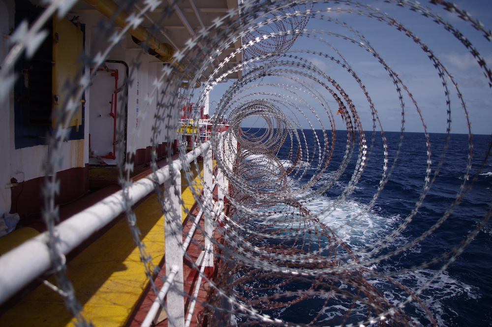 Protecting vessels in high-risk waters