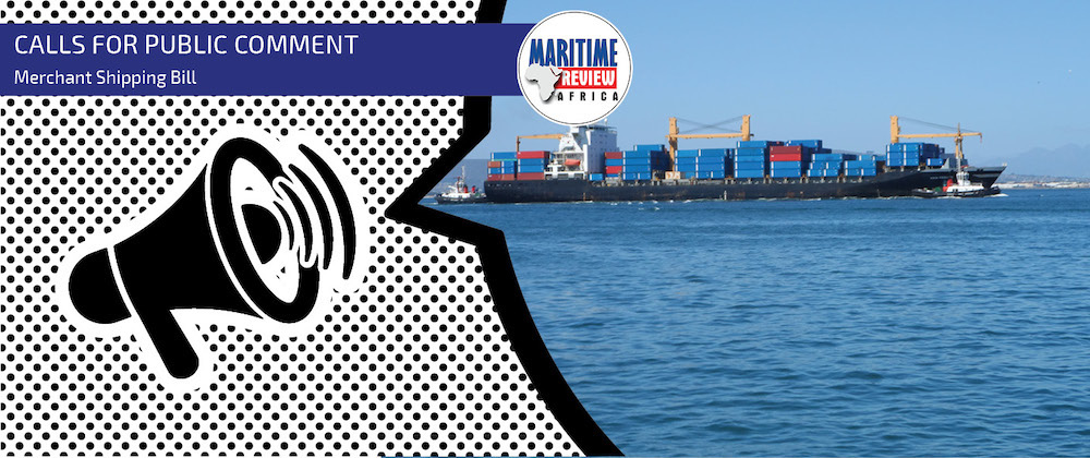 Merchant Shipping Bill published for comment